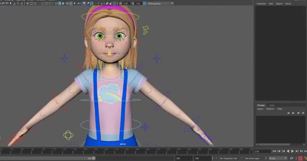 Rerig your 3d character, rig for wonder dynamic, weight paint, robot ...