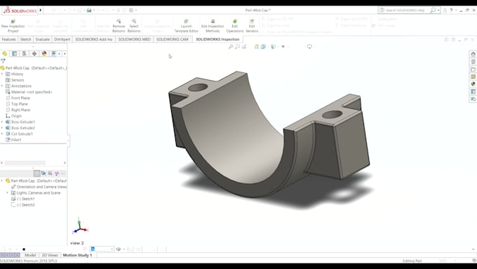 Assembly and motion study engineering 3d design by Imronmaulana971 | Fiverr