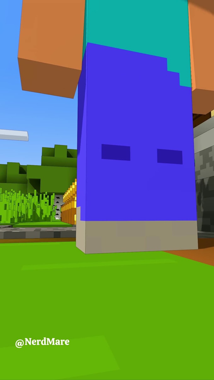 Make a custom minecraft intro or outro for you by Mareanimations | Fiverr