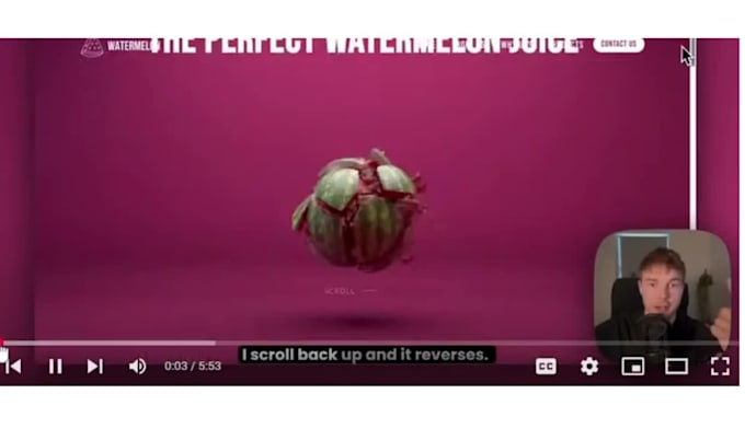 Nextjs 3d interactive website with scrolling animation webflow design and 3d by Davpsam | Fiverr