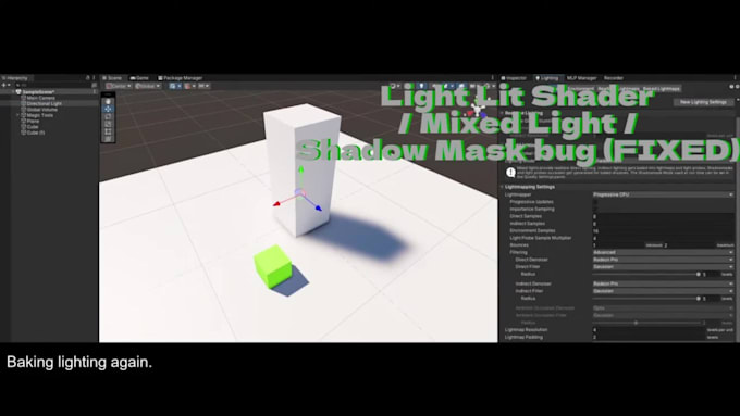 Fix unity bugs integrate features and design environments by ...