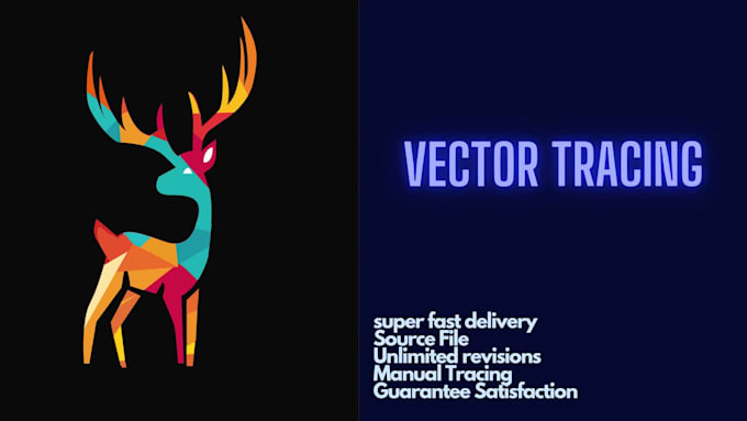 Vector trace your logo , icon and illustrations by Creative_archer | Fiverr