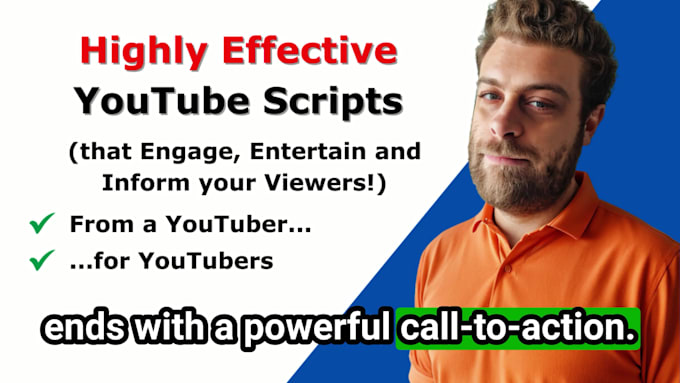 Research and write a script for your youtube videos by Henry_the_might ...