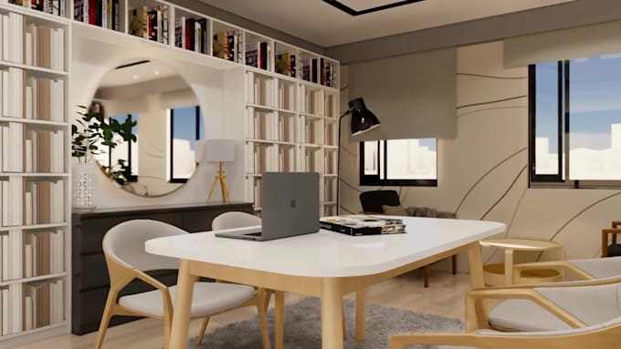 Create interior walkthrough animation for your model by Gretabantilan | Fiverr