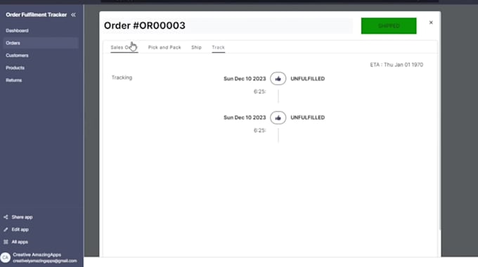 Make an order management web app for your shopify store by Sungem07 | Fiverr