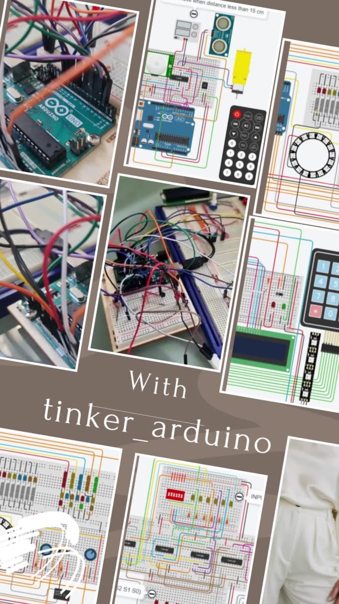 Make Tinkercad Project Circuit And Coding By Tinkerarduino Fiverr