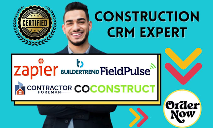 Setup construction zapier fieldpulse contractor foreman buildertrend coconstruct by Emmysales ...