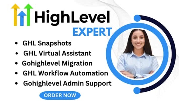 Setup gohighlevel website gohighlevel snapshots ghl admin support ghl migration by Anita_tia ...