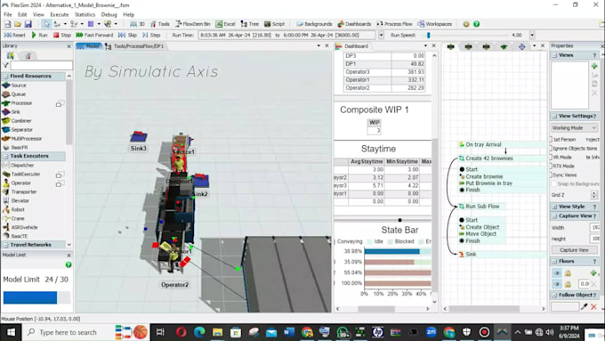 Do computer simulations using arena simio flexsim and anylogic by Engr_jacklin | Fiverr