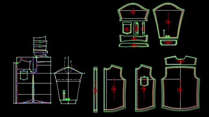 Do garments pattern cad design by Rashedkhan982 | Fiverr