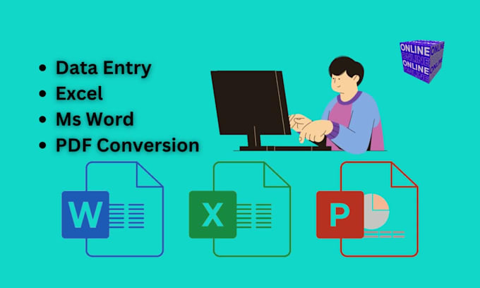 Do excel google sheet data entry convert scan pdf to excel word by Arsalanali86 | Fiverr