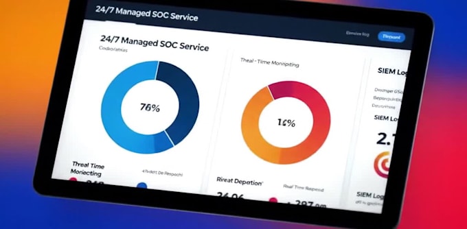 Provide 24 7 managed soc service with threat hunting and incident response by Tehreemawan001 ...