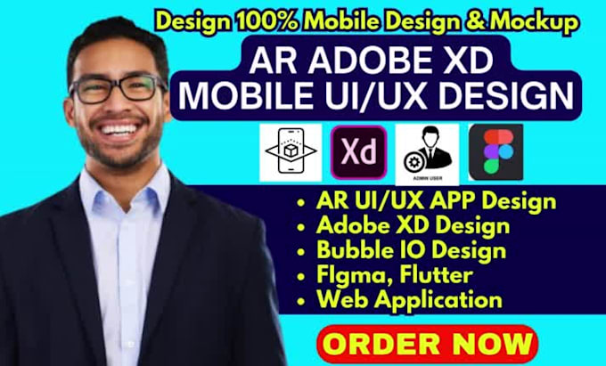 Craft ar mobile ui ux app design figma adobe xd design website ...