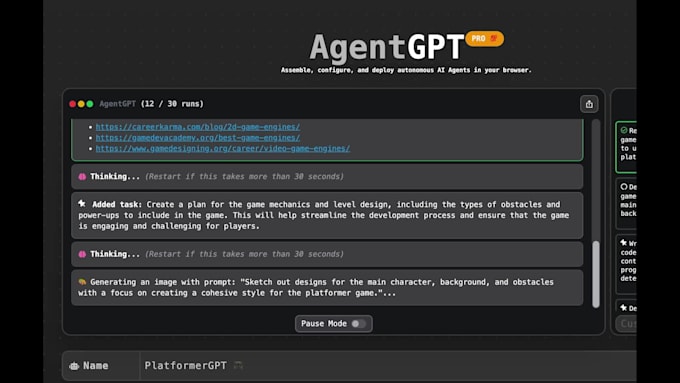 Build you your own autogpt langchain and babyagi by Tecmie | Fiverr