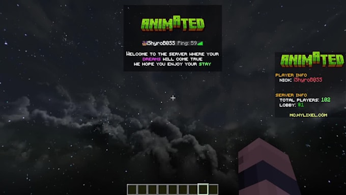 Create your tablist logo for minecraft by Jeanfransarcos | Fiverr