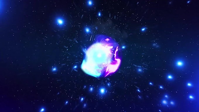 Do space logo intro outro animation for youtube and other social media ...