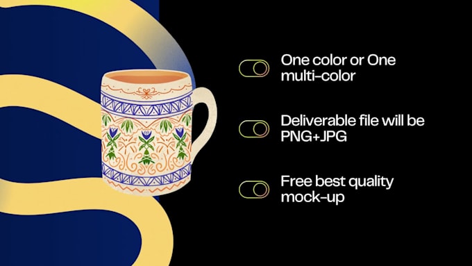 Design awesome mug design by Sadiamunir1 | Fiverr