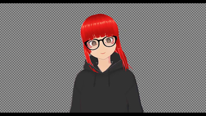 Create a simple vtuber model for you to use by Sekitanga | Fiverr