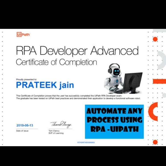 Automate advanced rpa uipath solution for all domains by ...