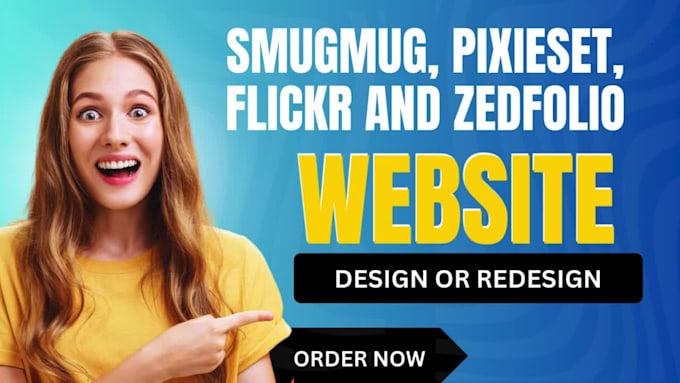 Design smugmug seo a responsive smugmug website pixieset flickr and ...