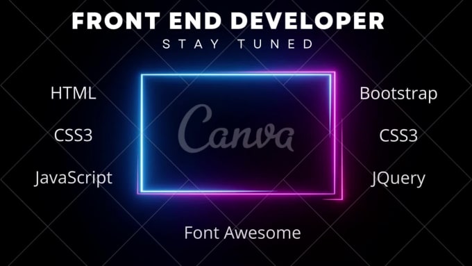 Be Your Front End Web Developer Html Css Bootstrap Javascript By Tahirrashid954 Fiverr