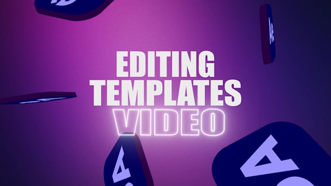 Edit your video template after effects by Caramelelf | Fiverr
