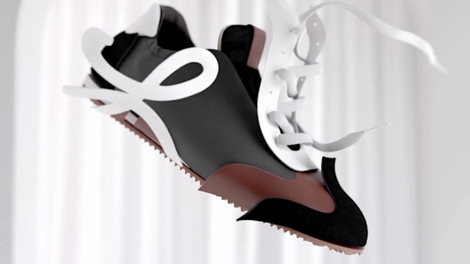 Do 3d shoe animation 3d footwear design 3d sneaker animation product ...