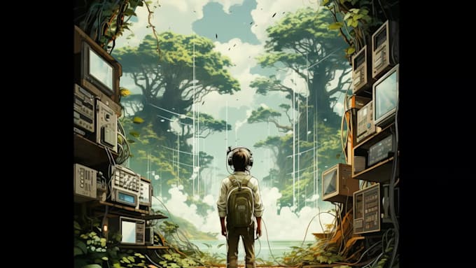 Create quick custom ai art using your ideas with midjourney advanced by Abdulmateenedit | Fiverr