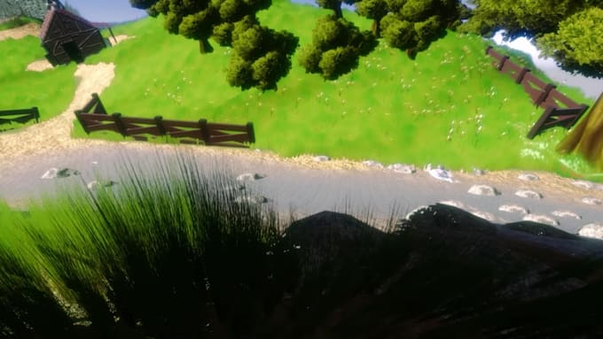 Do unity 3d game environment game map 3d game level 3d scene in unreal engine by Solsolatic | Fiverr