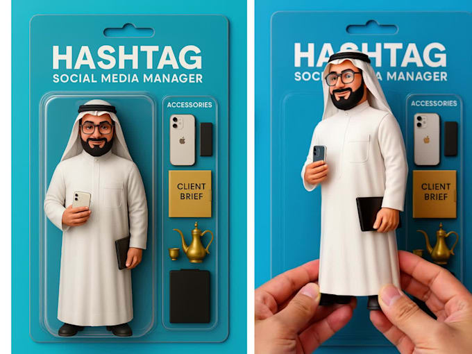 Convert your photo into an action figure box art and animation using kling ai by Ma_siddique ...