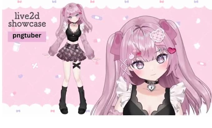 LIVE2D FREE MODEL] (check Description) #VTUBER Showcase, 47% OFF