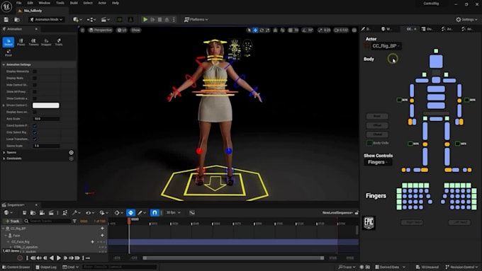 Ue control rig vtubing,cc4 rig, roblox rig,mocap facial expression ...