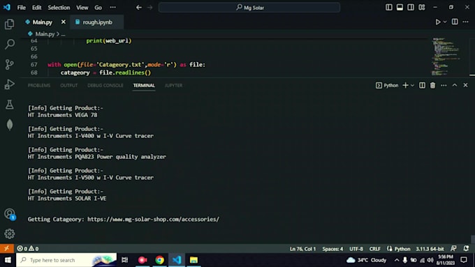 Do web scraping, web automation, and data mining with python by ...