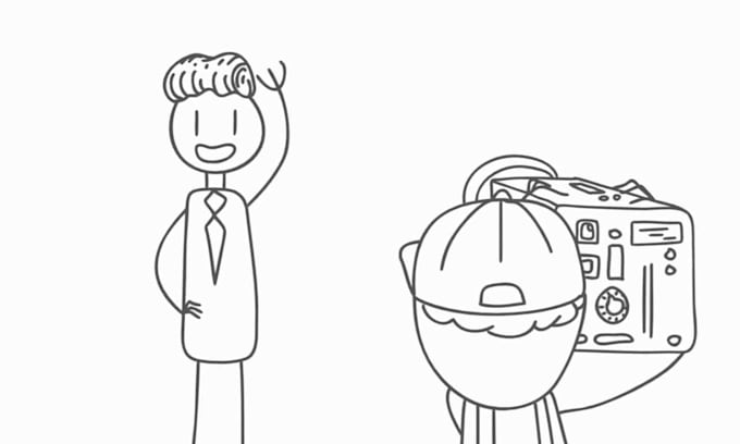 Draw stick figure, 2d stickman animation, 2d animation, 2d stickman ...