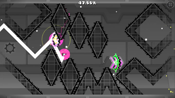 Make a geometry dash layout for you to decorate by Thothgm | Fiverr