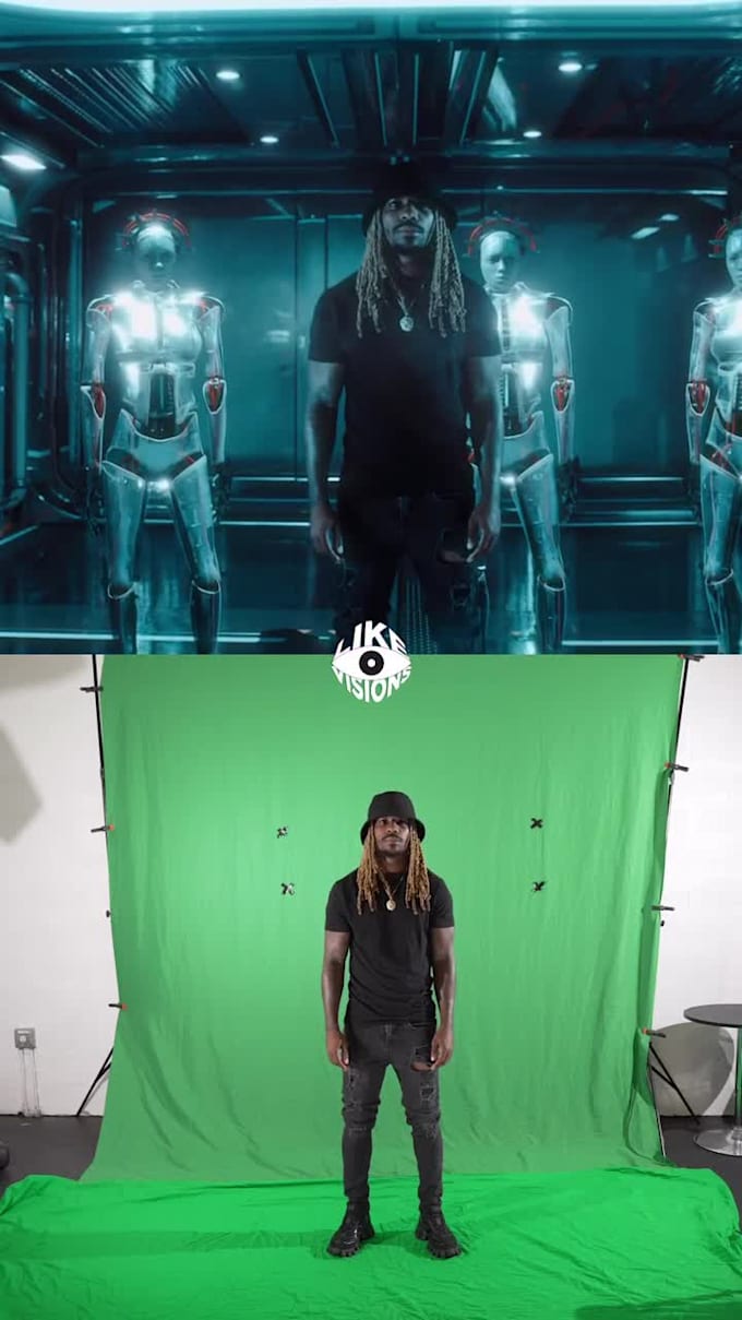 Vfx screen replacement keying motion tracking compositing video editing vfx art by Charles ...