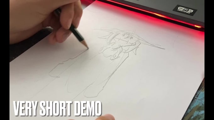Draw my scarecrow character by Loganimation_yt | Fiverr