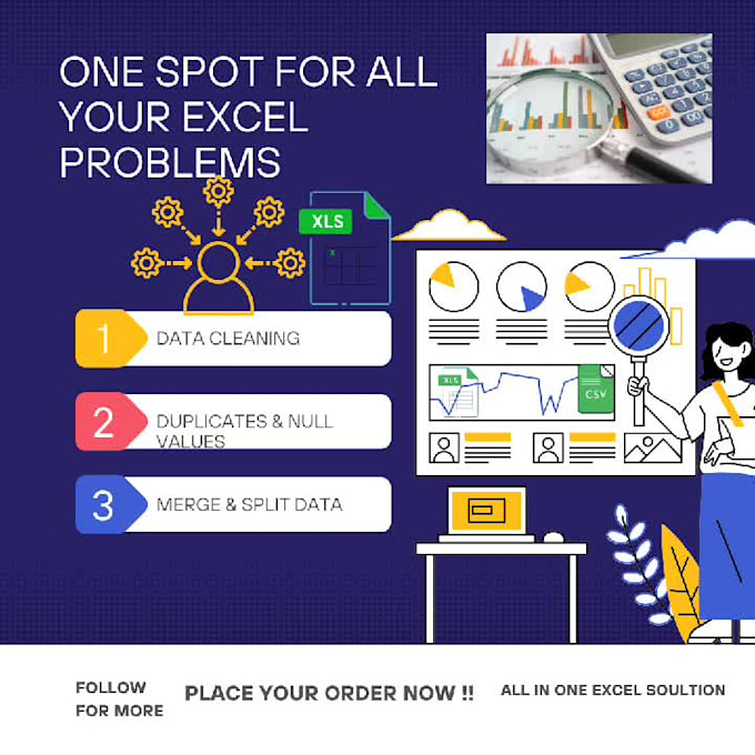 Clean excel spreadsheet, excel data cleaning, data cleanup by Jyoti ...