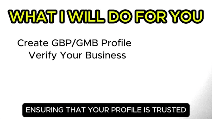 Create google business profile gmb instant verification, optimization local seo by Opubormon ...
