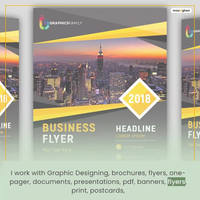 Provide all one graphic design service for your business by Moizulghani ...