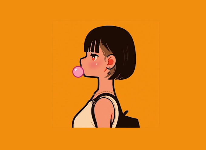 Do cartoon animation, chibi, anime, loop, logo in gif video by ...