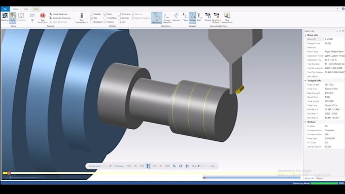 Cnc programming on mastercam by Philip_calvin | Fiverr