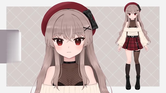 Draw and rig 2d vtuber model vtuber rigging live2d png tuber gif tuber ...