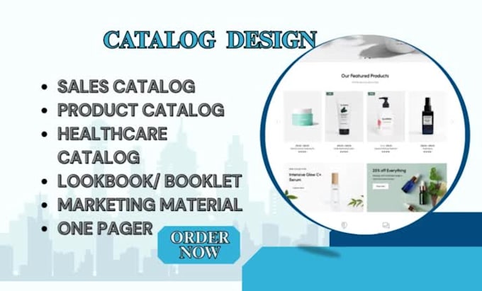 Design marketing material, sales catalog, product catalog, lookbook ...