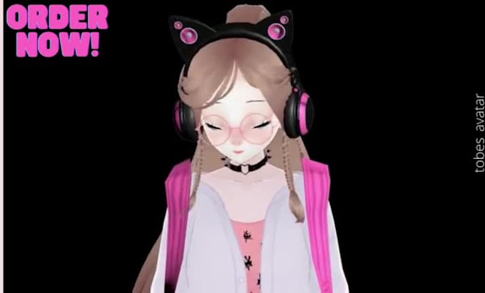 Do vrchat, vrchat avatar, 3d character model, vrc avatar for vtube and ...