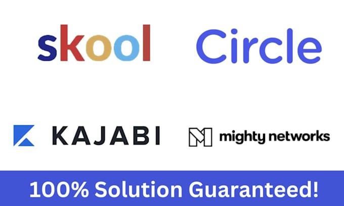 Setup circle so, mighty networks, kajabi, tribe membership, skool community by Samuellove635 ...