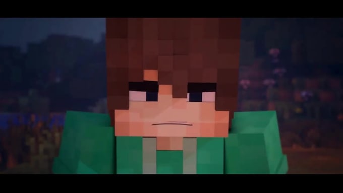 Create short, trailer 3d minecraft animation for your channel by Bathur ...