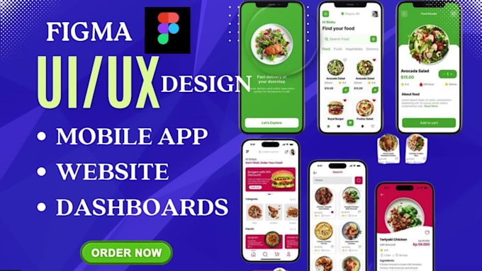 Do mobile app ui figma mobile app ui ux design and web ui figma design by Prayer_peace | Fiverr