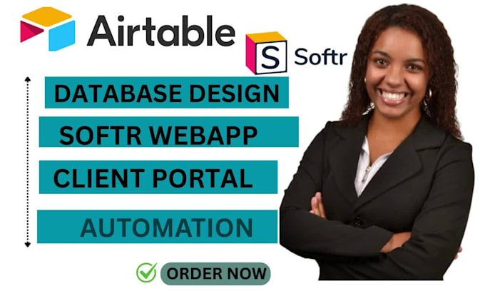 Be your airtable expert, setup airtable database automation, softr webapp by Stephaniebridd | Fiverr