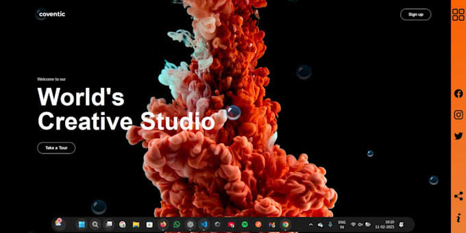 Create a modern and responsive website using html,css and js by Omkarhaldank318 | Fiverr